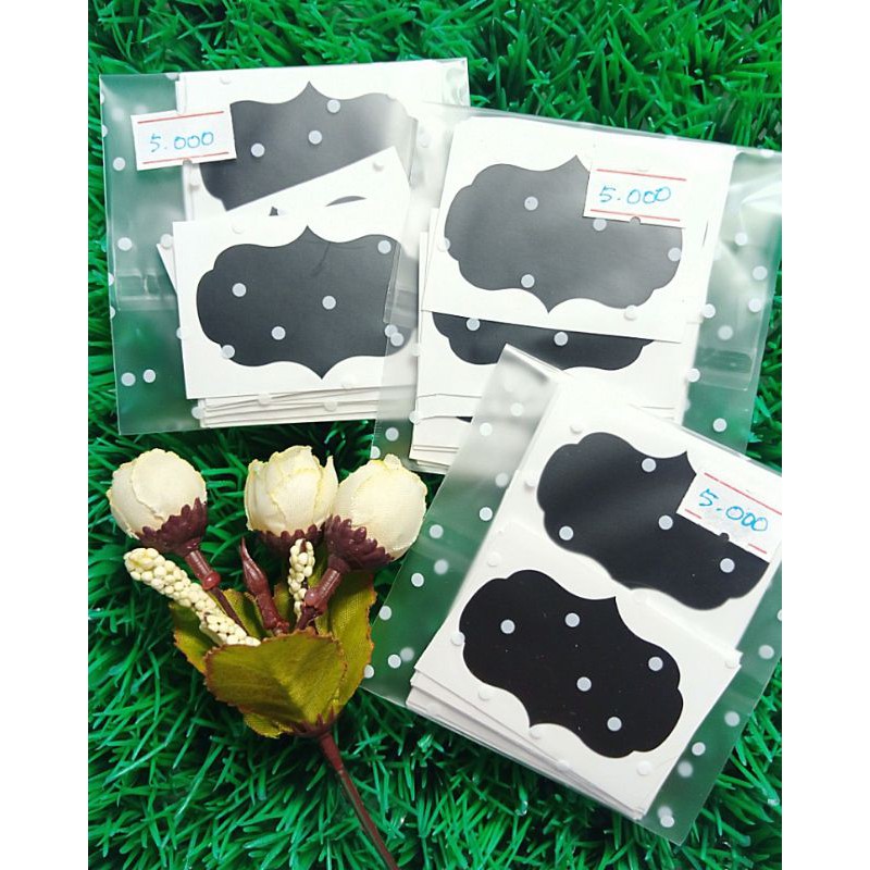 Jual Aishome - Kertas sticker label / label penanda, toples | Shopee ...