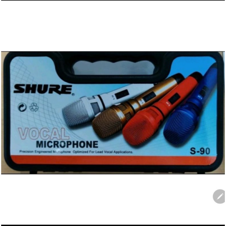 Jual mic kabel shure s 90 s90 mic shure | Shopee Indonesia