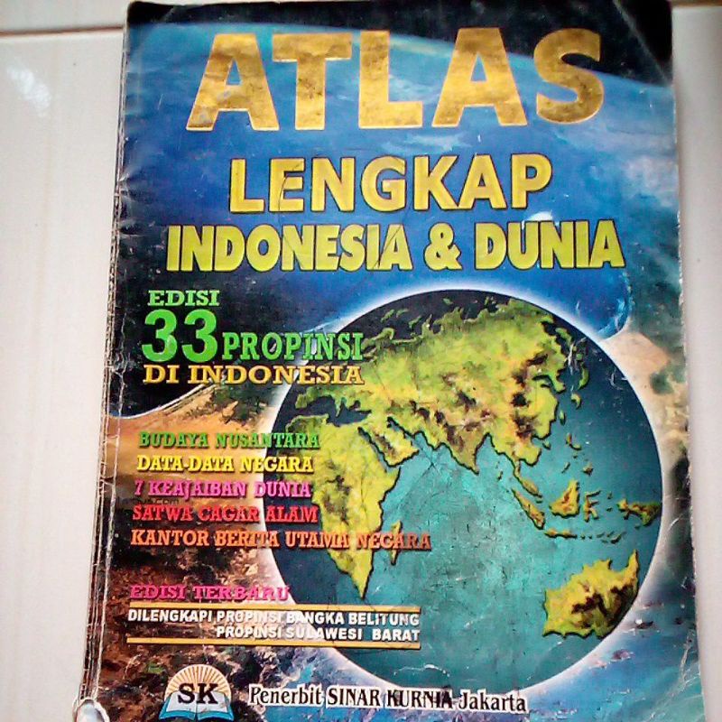 Jual ATLAS LENGKAP INDONESIA & DUNIA | Shopee Indonesia