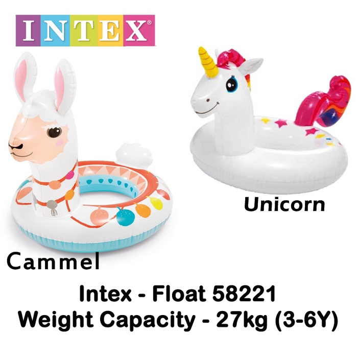 Jual BAN RENANG ANAK KARAKTER INTEX BIG ANIMAL RINGS 58221 | Shopee ...