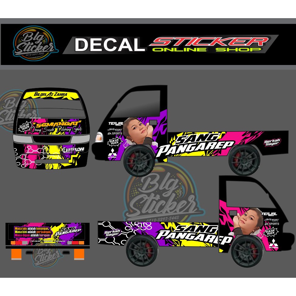 Jual DECAL MOBIL CARRY NEW FULL BODY | Shopee Indonesia