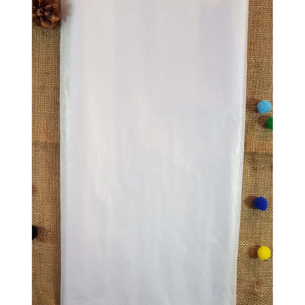 Jual [PAK] KERTAS MINYAK / KERTAS LAYANGAN WARNA / PUTIH (10 LEMBAR ...