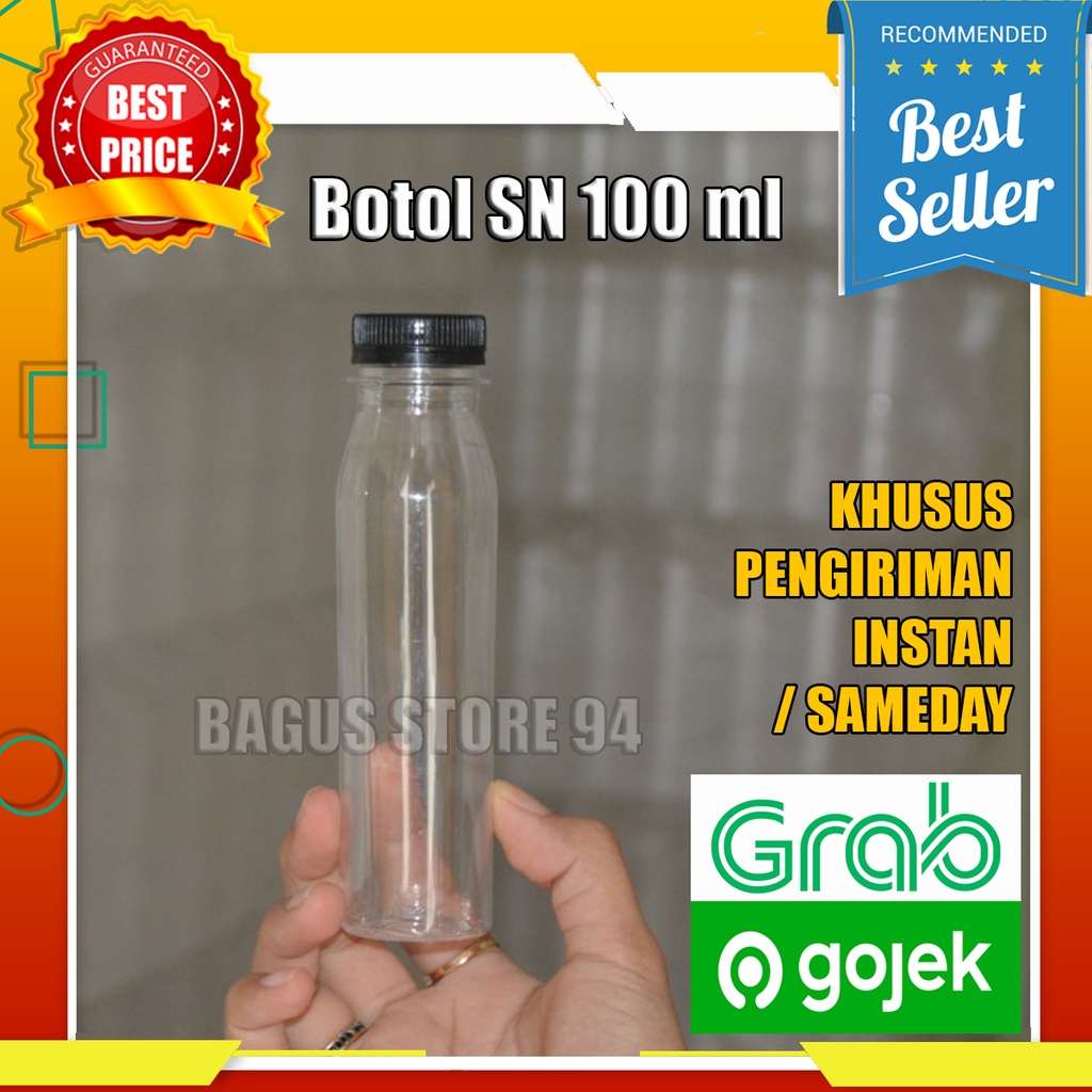 Jual BOTOL SN 125 ML / ZAM ZAM 125 ML TUTUP SHORTNECK KHUSUS GOJEK GRAB ...