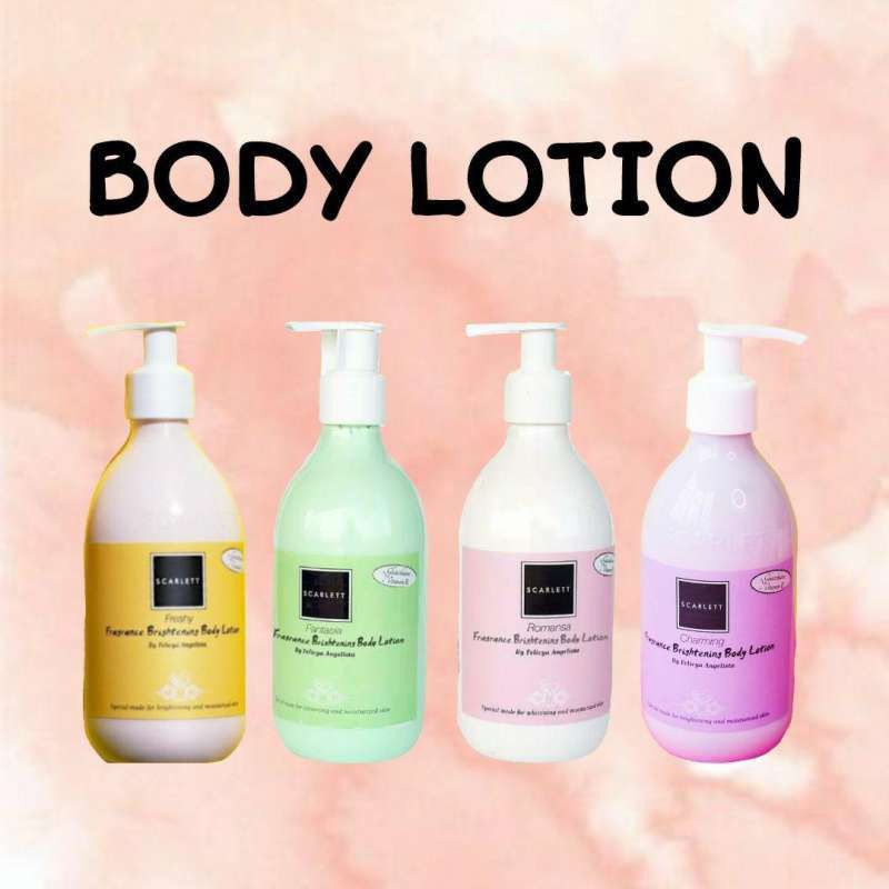 Jual hanbody Scarlett whitening Original | Shopee Indonesia