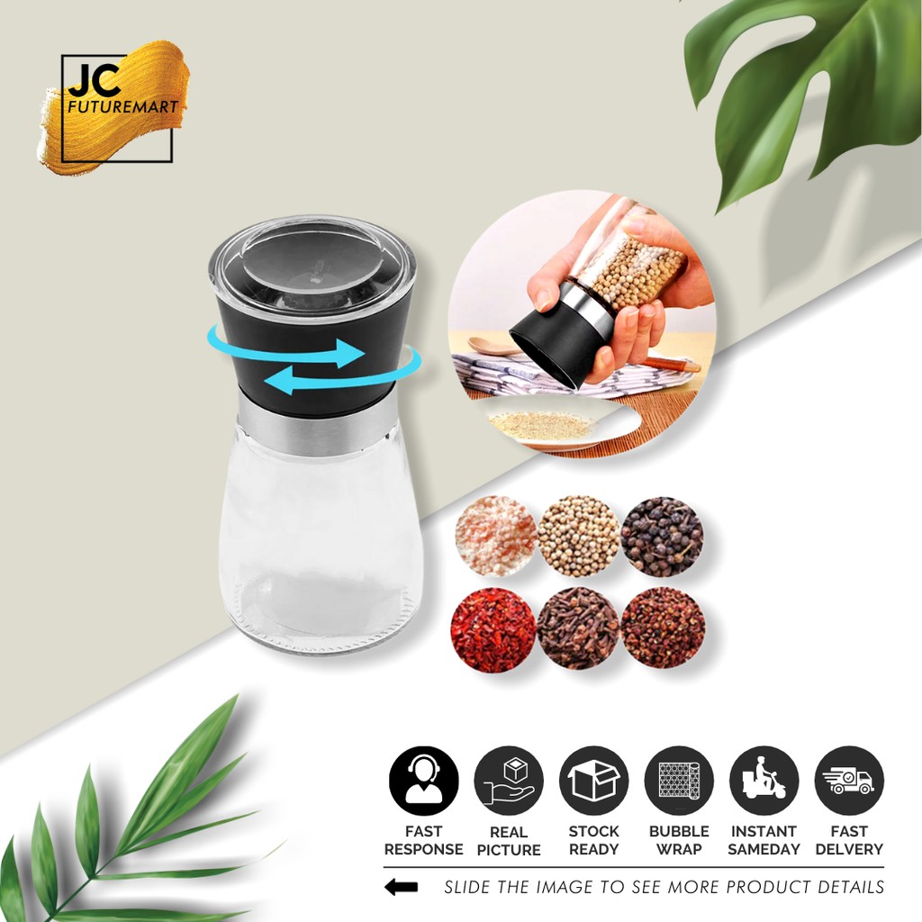 Jual Botol Grinder Lada Garam Merica | Gilingan Salt Pepper | Shopee ...