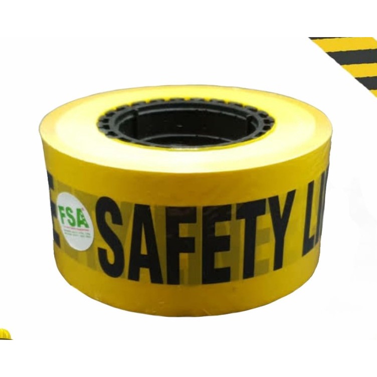 Jual Safety Line Garis Proyek Police Line FSA "SAFETY LINE" 3"x300m ...