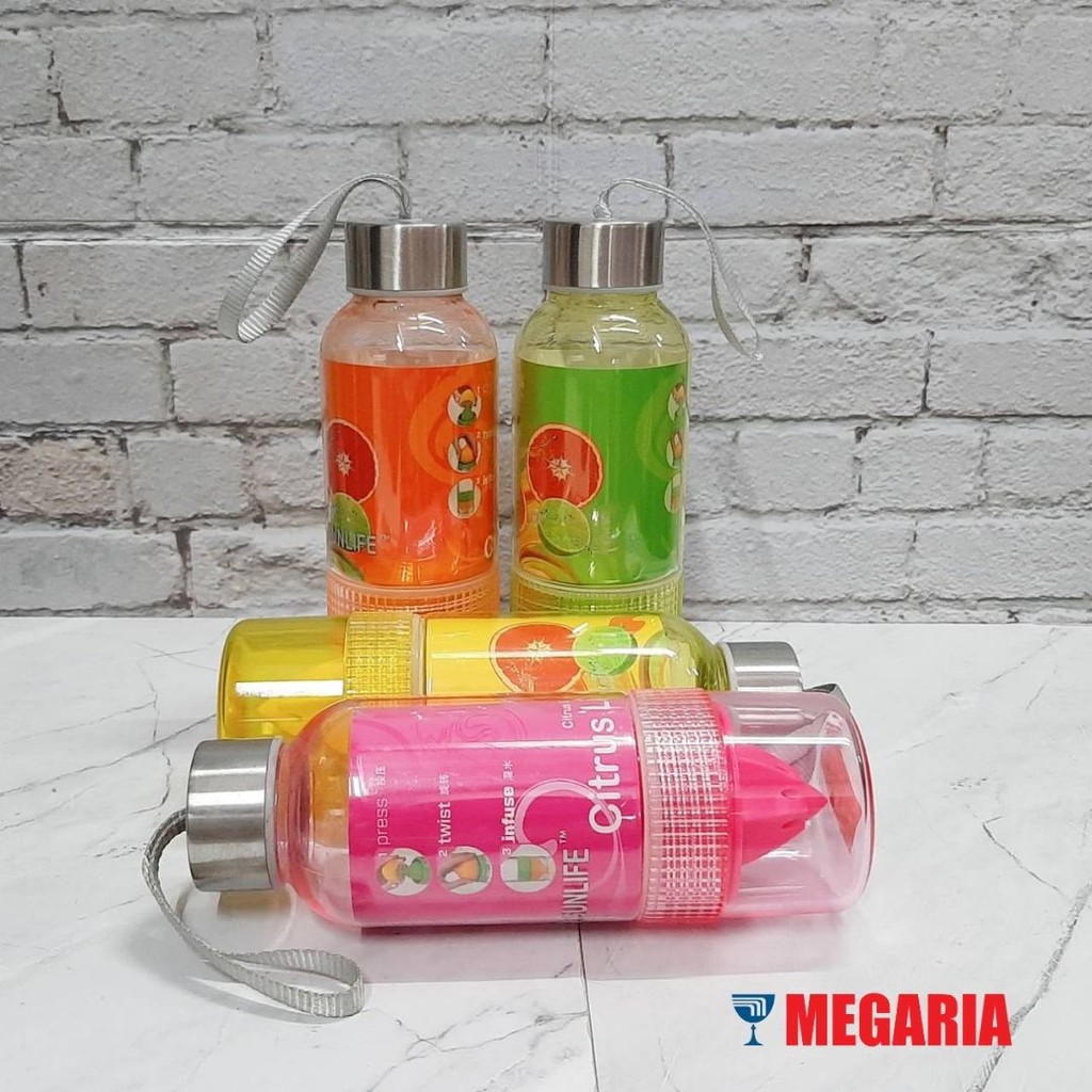 Jual Botol Minum/Citrus Zinger Juice Bottle/Infused Water SUNLIFE 7126S ...