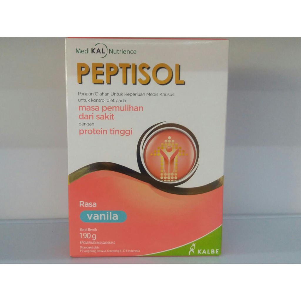 Jual PEPTISOL 190 GRAM RASA VANILLA/COKLAT | Shopee Indonesia