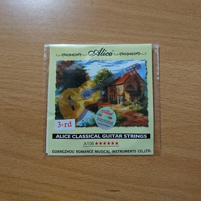 Jual Senar Gitar Classic Eceran Alice No.3 | Shopee Indonesia