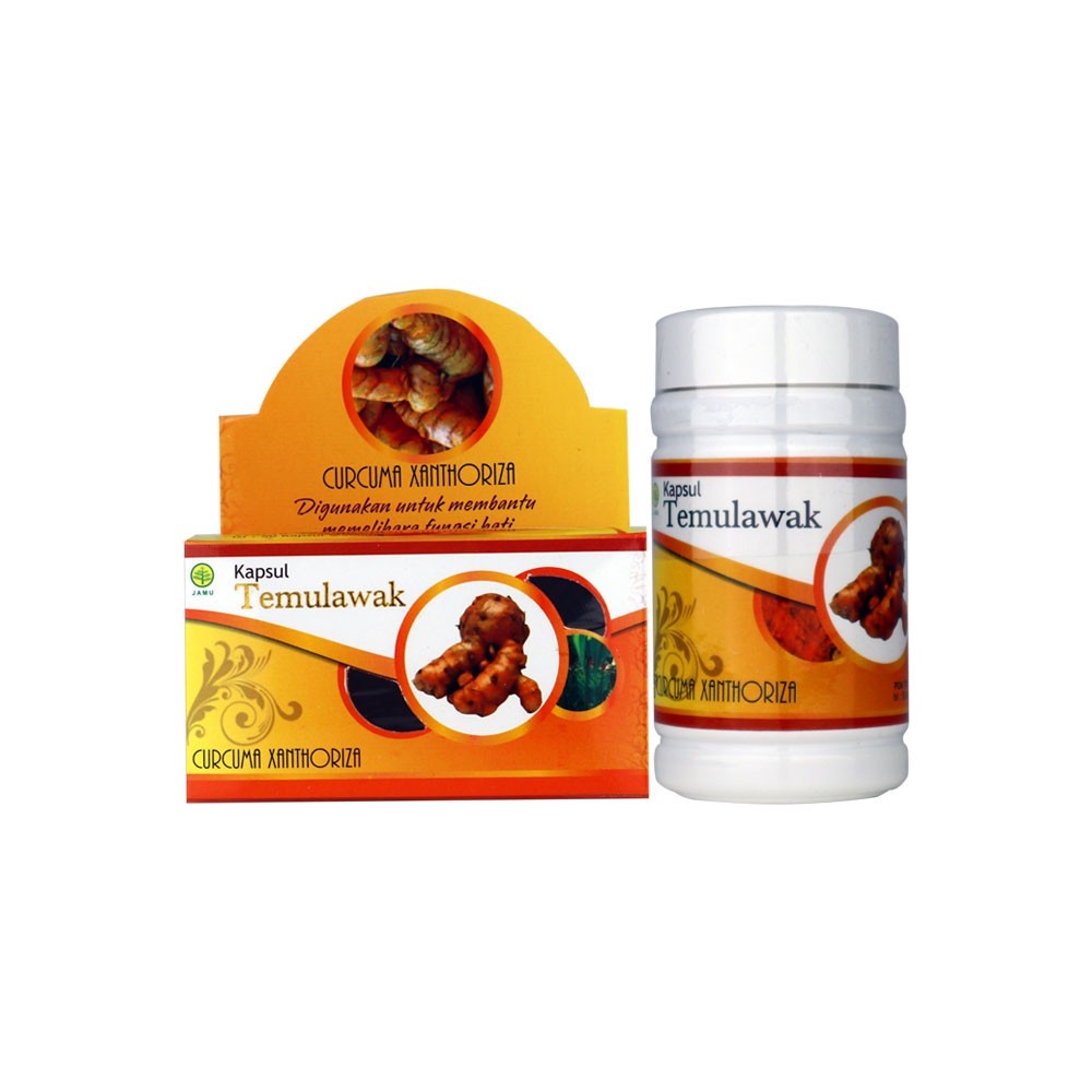 Jual KAPSUL TEMULAWAK ISI 50 KAPSUL untuk memelihara fungsi hati ...