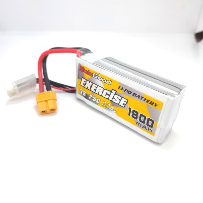 Jual Baterai LiPo 3S 25C 1800mAh 19.98WH EXERCISE Li-po Battery 11.1v 12.6v | Shopee Indonesia