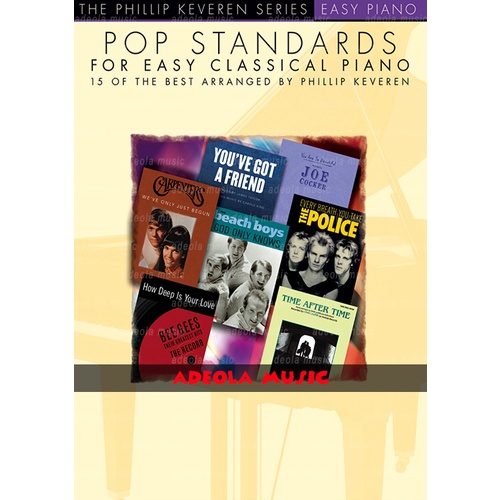 Jual Buku Piano Popular / (PPO-65) POP STANDARDS FOR EASY CLASSICAL ...