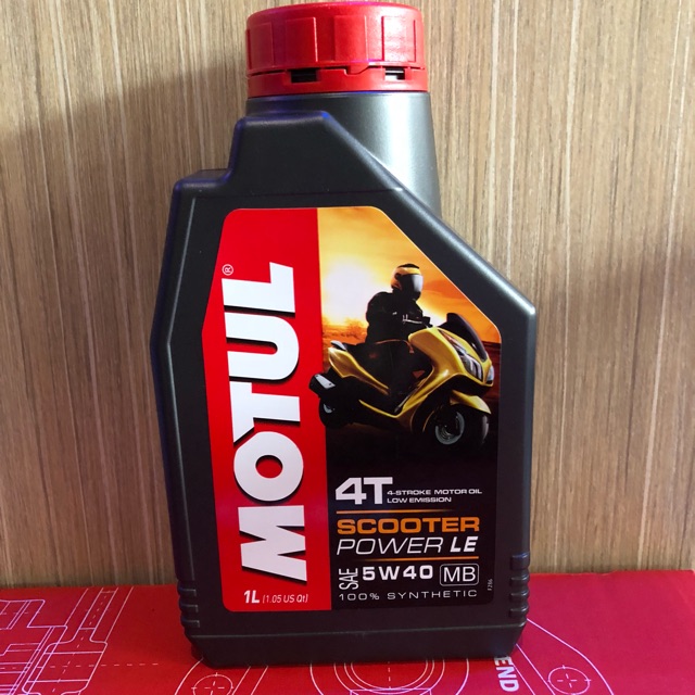 Jual motul scooter power le 1 liter - oli motul power le - oli matic ...