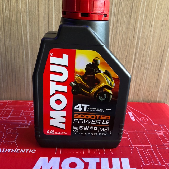 Jual motul scooter power le 0.8 liter - oli motul power le - oli matic ...