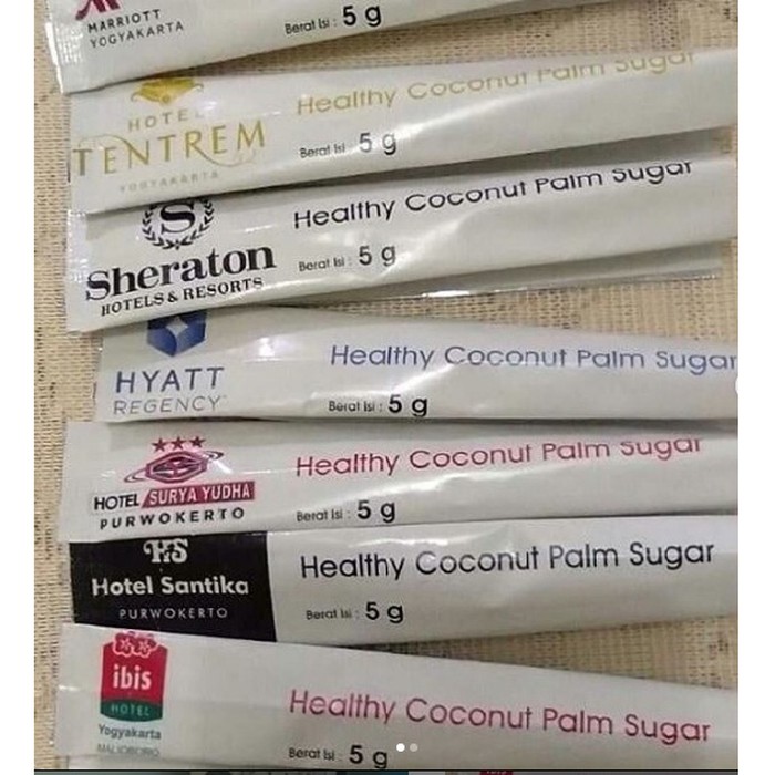 Jual Paket Gula aren sachet merek sendiri 5-8 gram | Shopee Indonesia