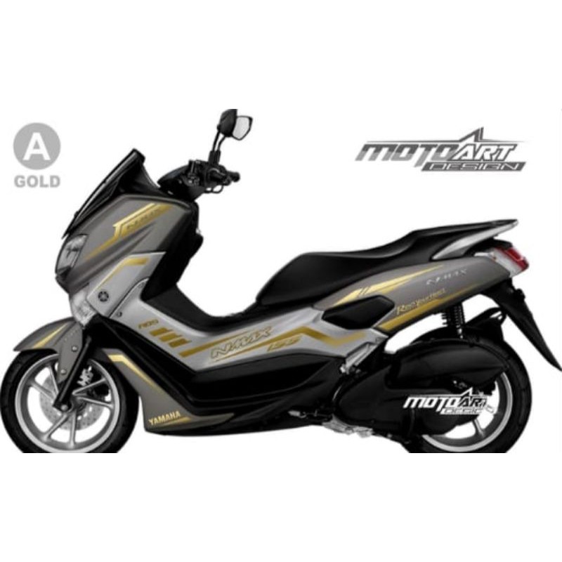 Jual STIKER ALL NEW NMAX HITAM CUTTING STICKER | Shopee Indonesia