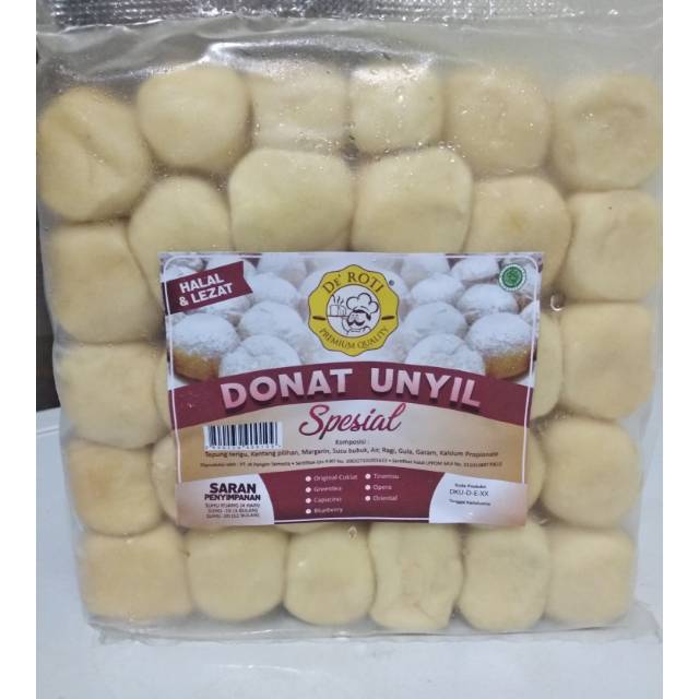 Jual DONAT UNYIL DE ROTI SPECIAL ISI 30 || Frozen Food Bandung Donat ...