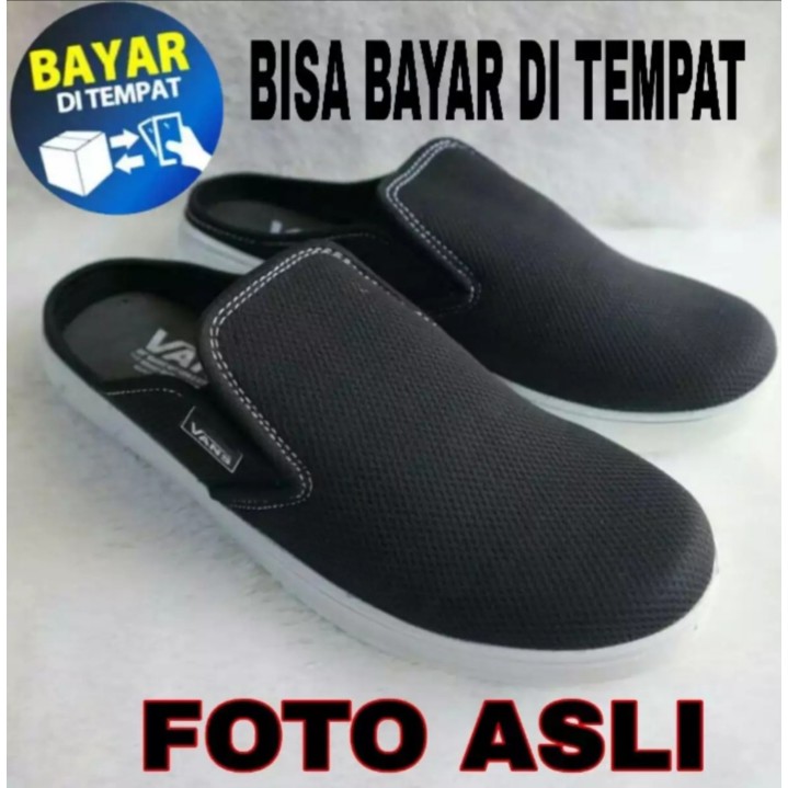 Jual SALE !!! Sepatu Sandal Slop Pria Praktis / Sepatu Slop Cowo ...