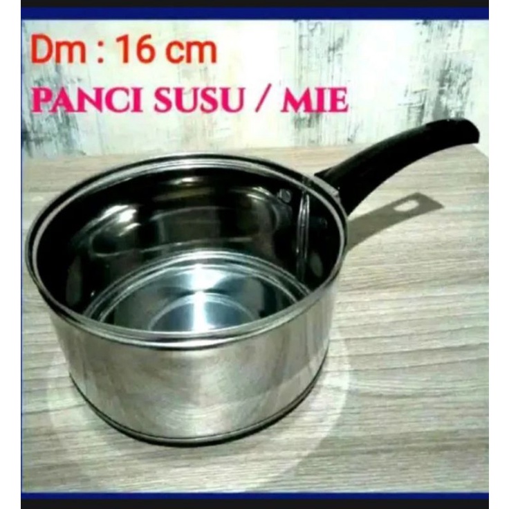 Jual murah panci mie panci susu panci masak air diameter 16 cm | Shopee ...