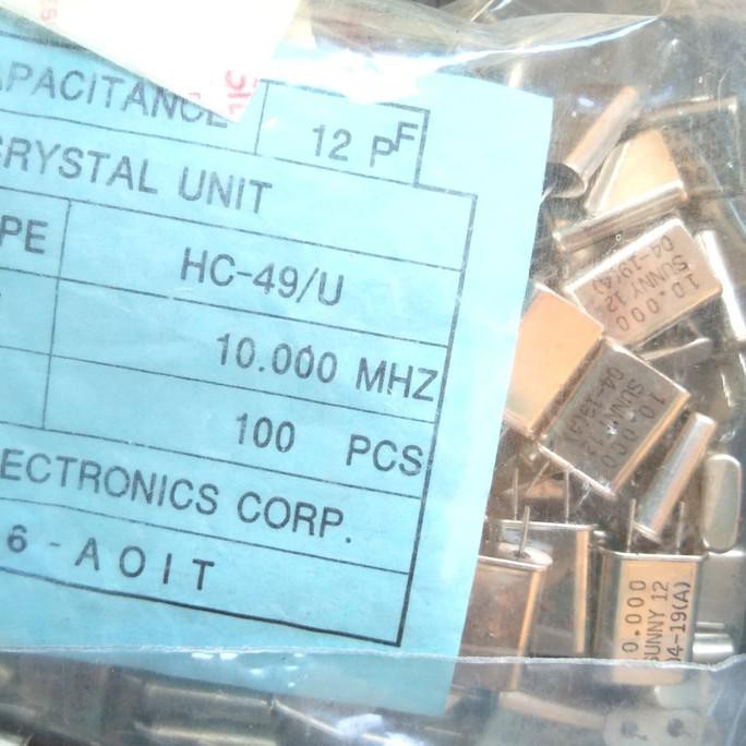 Jual 10.000MHZ / CRYSTAL 10Mhz mttban99 Kualitas Baik | Shopee Indonesia