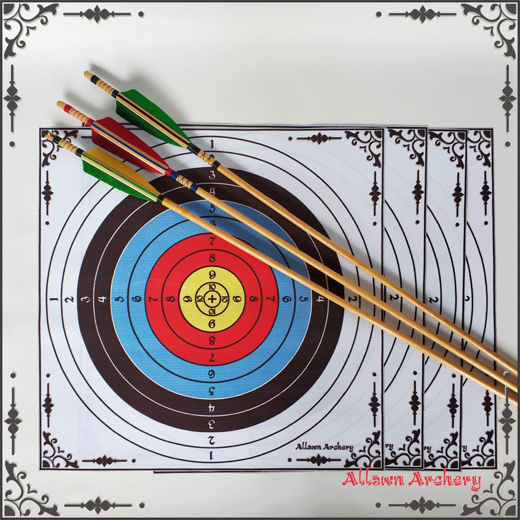 Jual Face Target Panahan - Print Target 50 x 50 cm | Shopee Indonesia