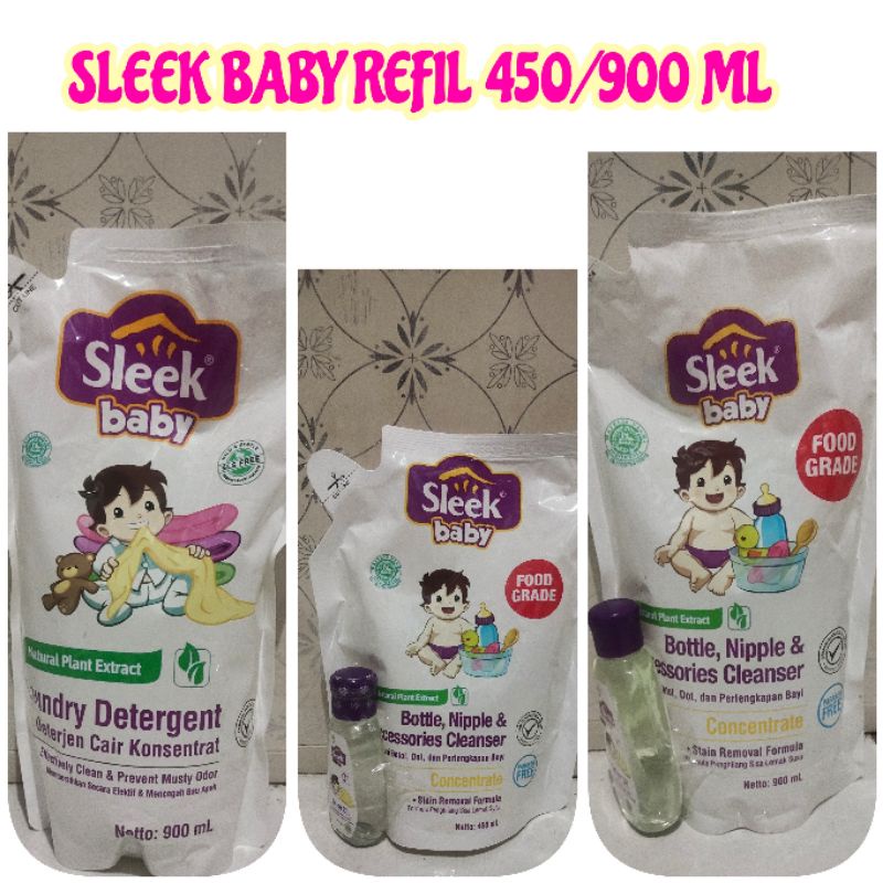 Jual SLEEK BABY 450/900 ML | Shopee Indonesia