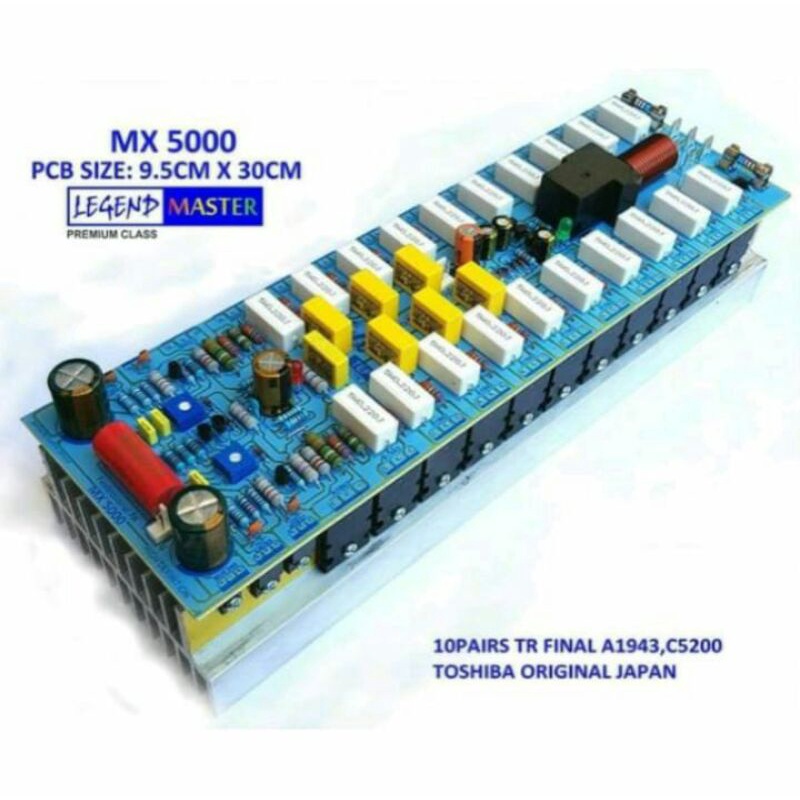 Jual KIT POWER AMPLIFIER PROFESIONAL 1500W YAMAHA MX5000 + TR ORI | Shopee Indonesia