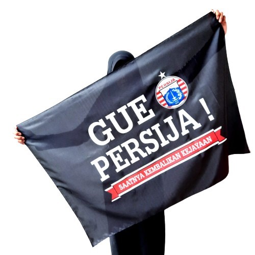 Jual BENDERA GUE PERSIJA 115X75CM | Shopee Indonesia