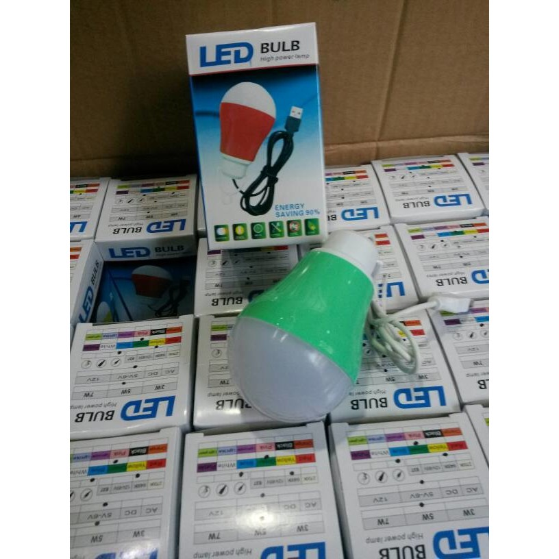 Jual Bohlam USB Emergency LED Lampu Panjang Kabel 1,5 Meter - Lampu Led ...