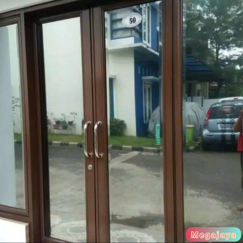 Jual Stiker Kaca Film One Way Mirror Silver Hitam Anti Panas Ada Lem ...