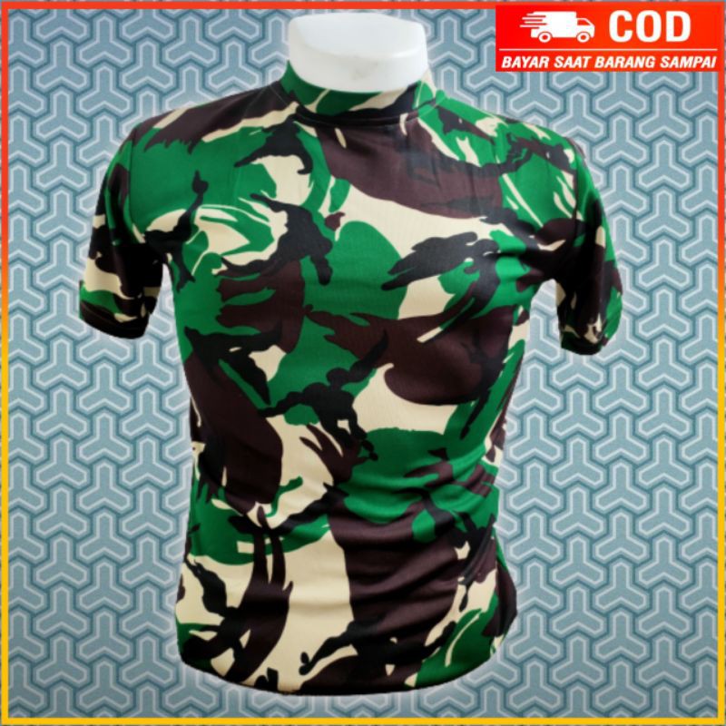 Jual Baju kaos Pdl TNI Malvinas/Loreng Dryfit | Shopee Indonesia