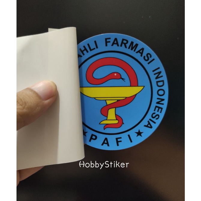 Jual Stiker PAFI Persatuan ahli farmasi indonesia tempel dalam kaca ...