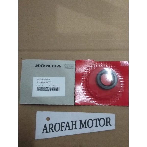 Jual 91202KJ9003 SIL ASH FULI SEAL PULI SIL PULLI Oil Seal 20 X 32 X 6 ...
