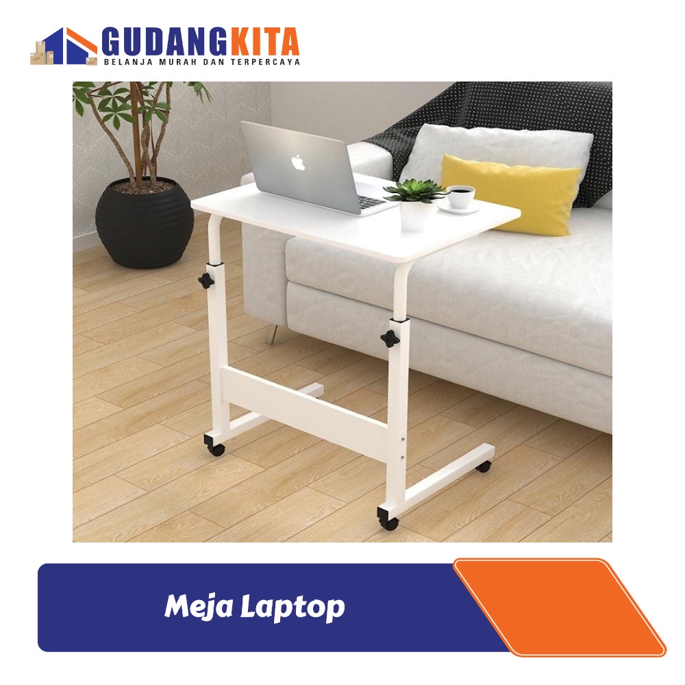 Jual Meja Laptop Roda / Meja Laptop Lipat Portable Standing Desk ...