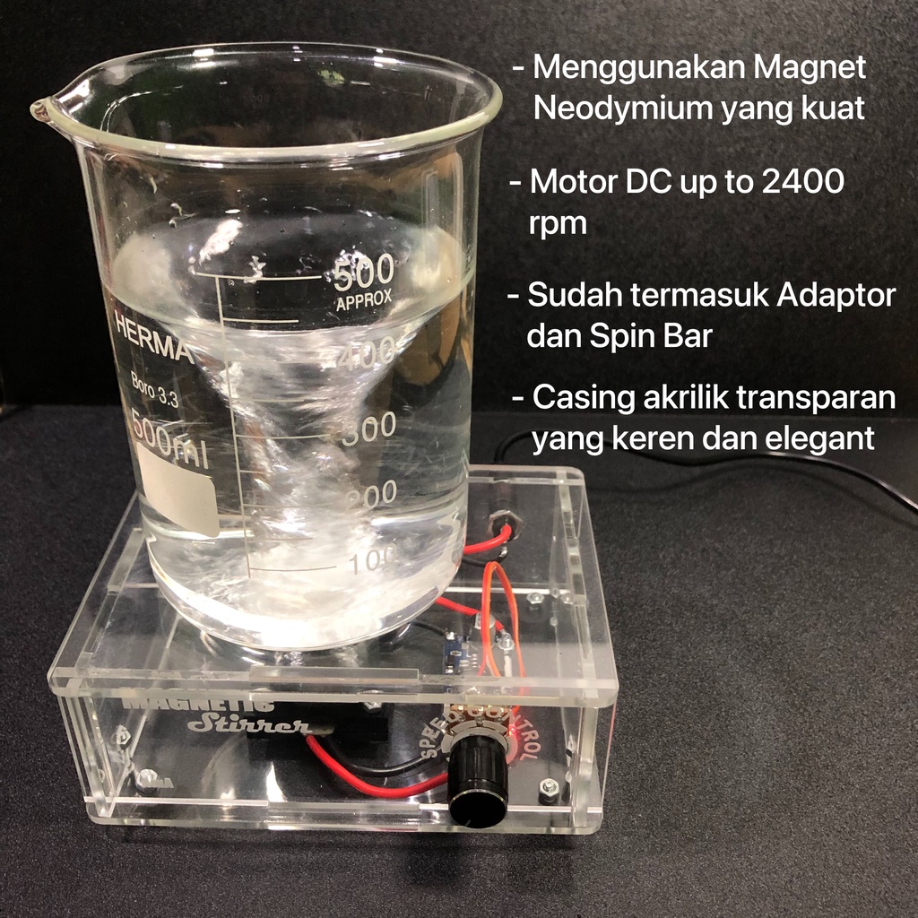 Jual Magnetic Stirrer Magnet Stirer Magnetik Pemutar Pengaduk Otomatis ...