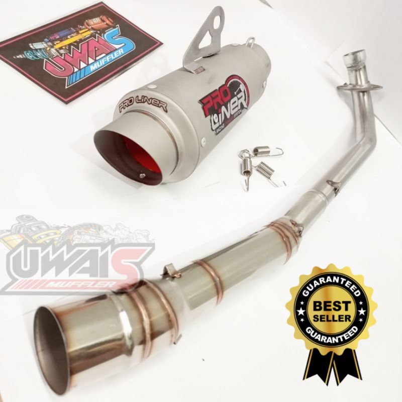 Jual KNALPOT PROLINER JUPITER Z Z1 VEGA R ZR REVO BLADE SUPRA X 125 SMASH ALL BEBEK 110/125 ...