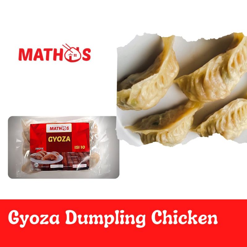 Jual Gyoza Mathos Kwotie Dumpling Chicken isi 9 | Shopee Indonesia