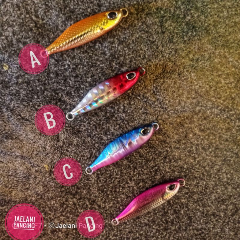Jual micro jig 7 gram (Tetra) | Shopee Indonesia