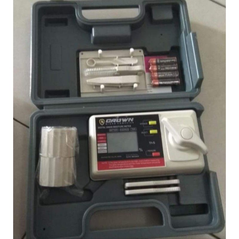 Jual Moisture Tester Crown Alat Ukur Kadar Air Beras | Shopee Indonesia