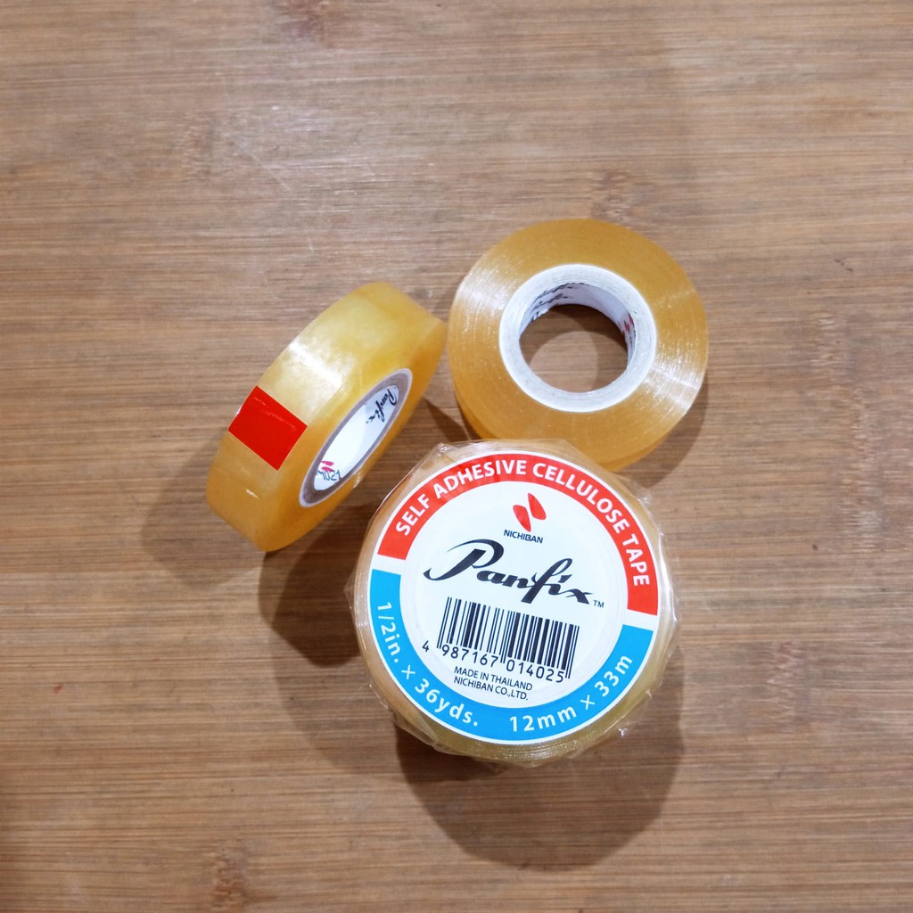 Jual SOLASI PANFIX 1/2 INCH x 36 YARD / SELOTIP PANFIX 1/2 INCH x 36 ...