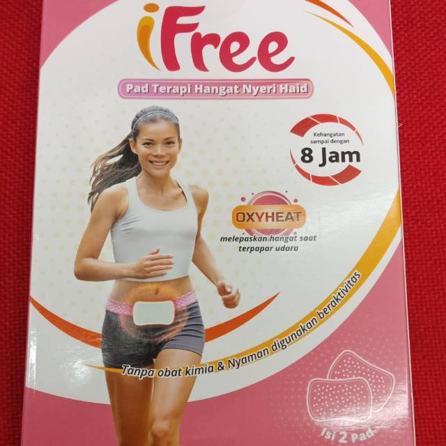 Jual Ifree, pad (koyo) terapi hangat nyeri haid. Koyo pereda nyeri haid ...