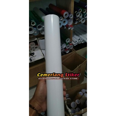 Jual Sticker Putih / Skotlet Motor Warna Putih Doff / stiker Putih ...