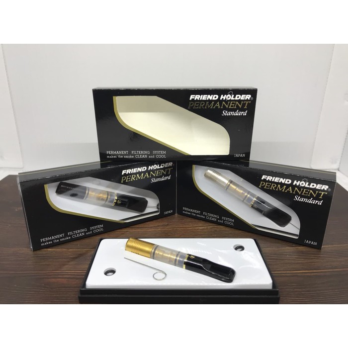 Jual Pipa Filter Rokok Friend Holder Japan Permanent | Shopee Indonesia