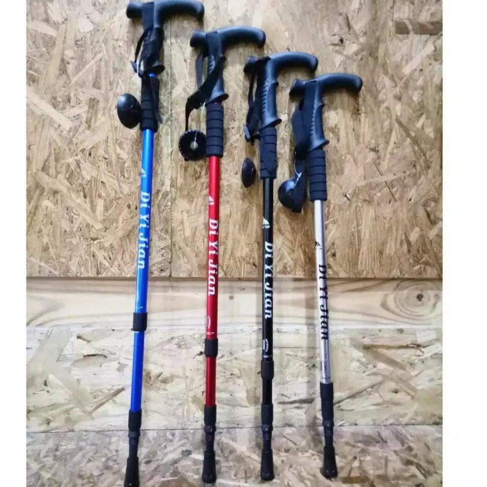 Jual Trekking pole Antishock 135 cm - Tongkat Pendaki - Tongkat Gunung ...