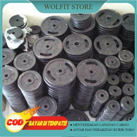 Jual Alat Olahraga Fitness Gym - Barbel/Dumbel/Dumble - Plate Besi ...