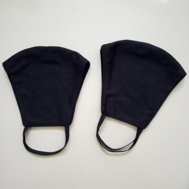 Jual MASKER KAIN HITAM LUSINAN, MASKER KAIN POLOS, HARGA PER LUSIN ...