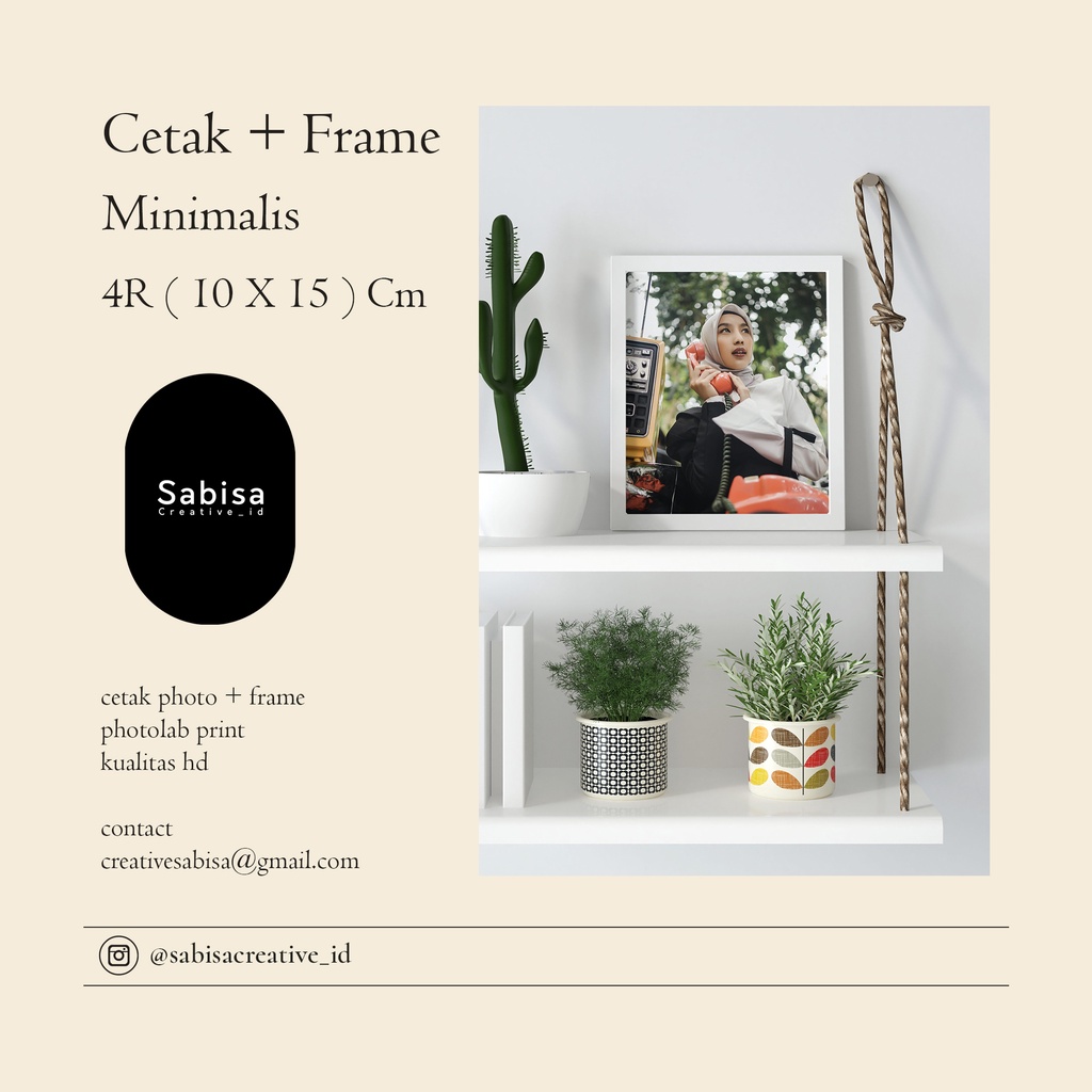 Jual Cetak Foto & Frame ukuran 4R ( 10 x 15 ) | Shopee Indonesia