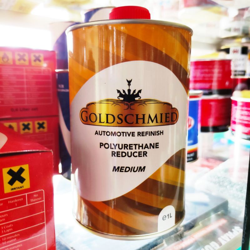 Jual THINNER GOLDSCHMIED MEDIUM PU 1 LITER / THINNER POLYURETHANE | Shopee Indonesia