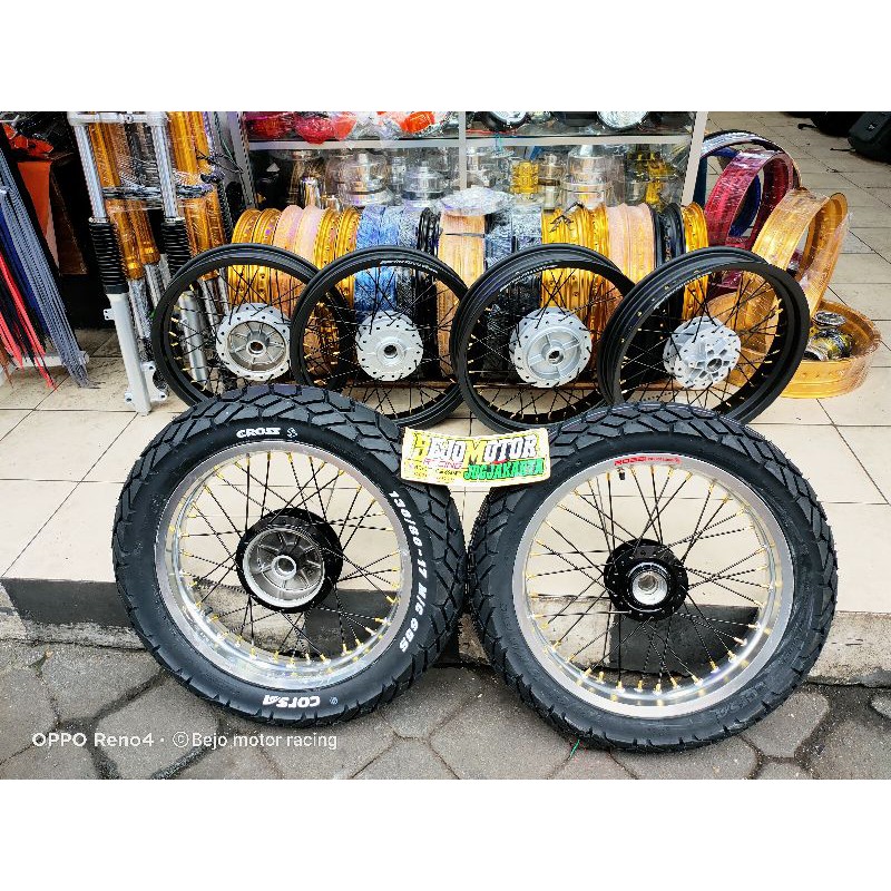 Jual ban japstyle komplit velg tapak lebar ban sumo tromol jari2 pnp ...