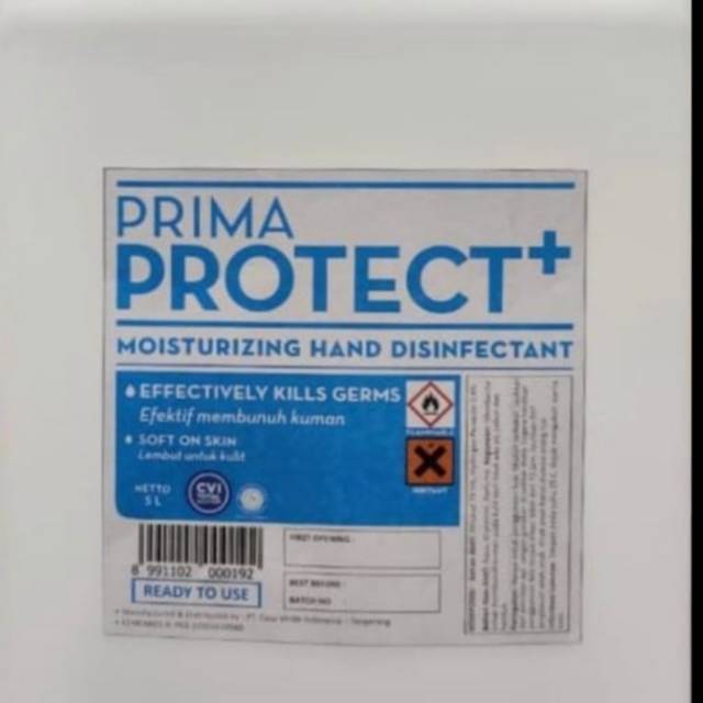 Jual Prima protect+ disinfectant 5 liter | Shopee Indonesia